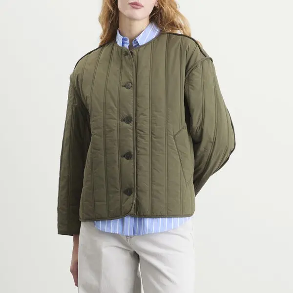 Closed Liner Quilted Jacket