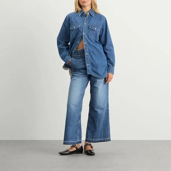 Toga Denim Wide Leg Pants