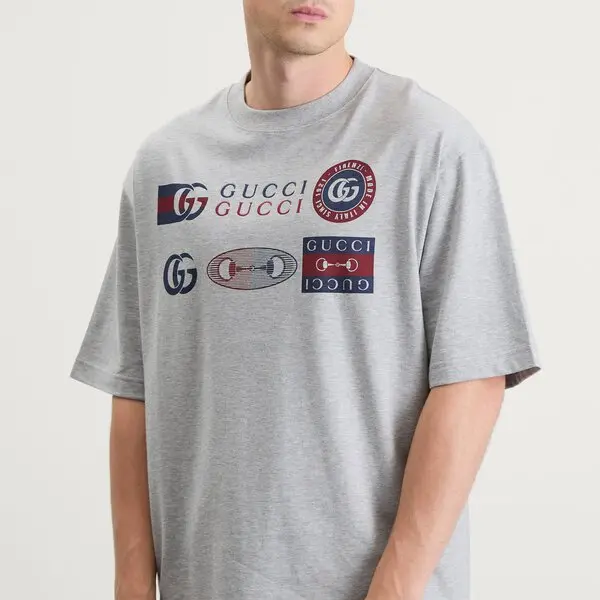 Gucci Motocross Logo T-shirt