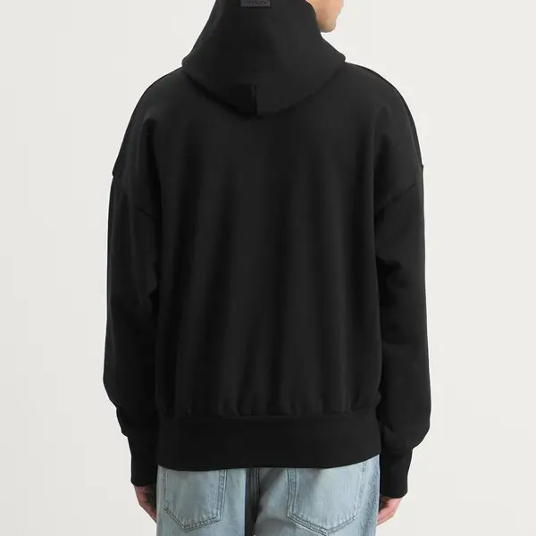 Fear Of God Cotton Hoodie With Branded Patch