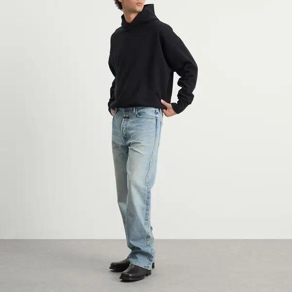 Fear Of God Cotton Hoodie With Branded Patch