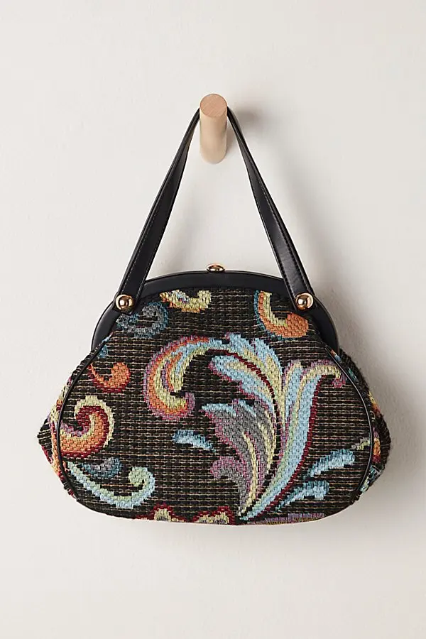 Anna Sui Tapestry Handbag