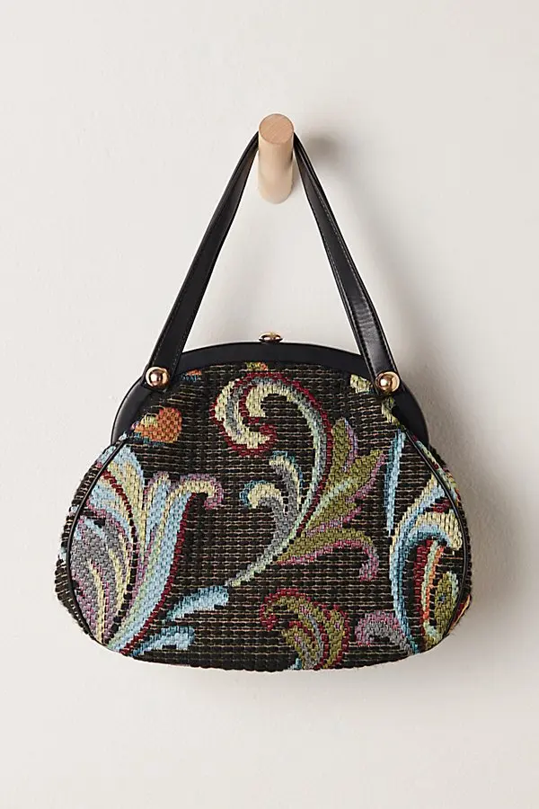 Anna Sui Tapestry Handbag