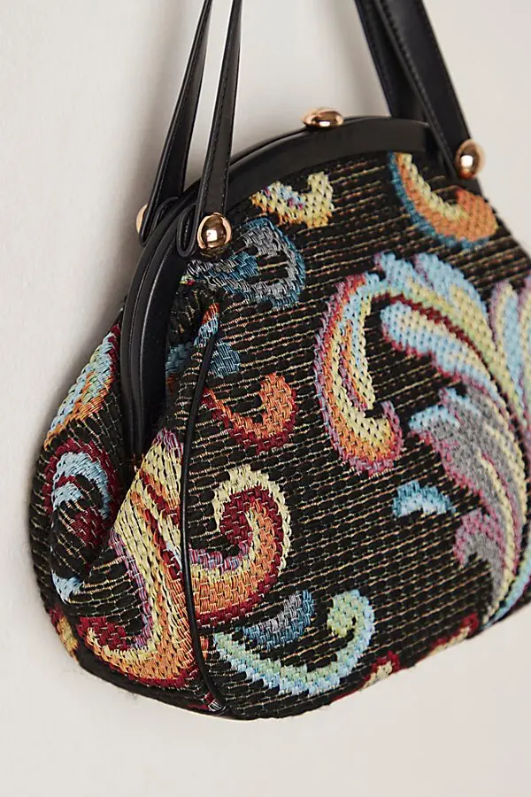 Anna Sui Tapestry Handbag