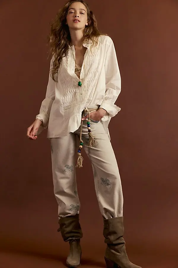 Free People Harriet Pintuck Tunic