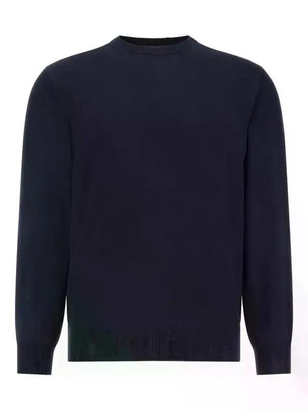Boggi Milano Crew-neck Jumper - Blue