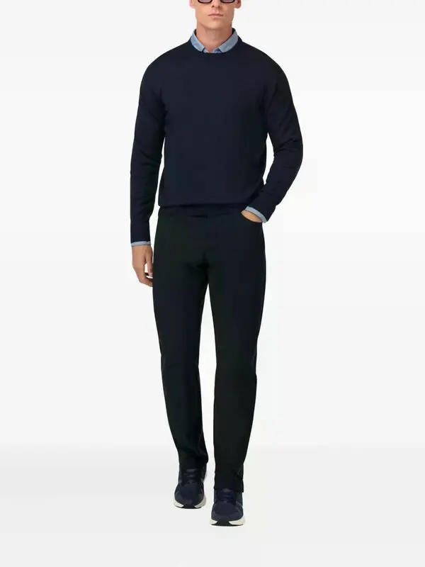 Boggi Milano Crew-neck Jumper - Blue