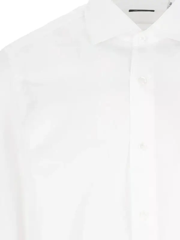 FINAMORE 1925 Long-sleeve Shirt - White