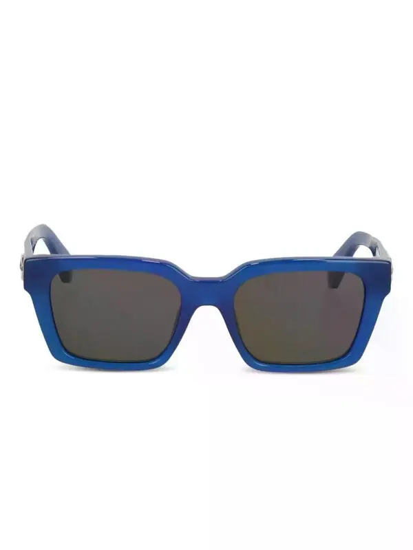 Off-White Square Frame Sunglasses - Blue