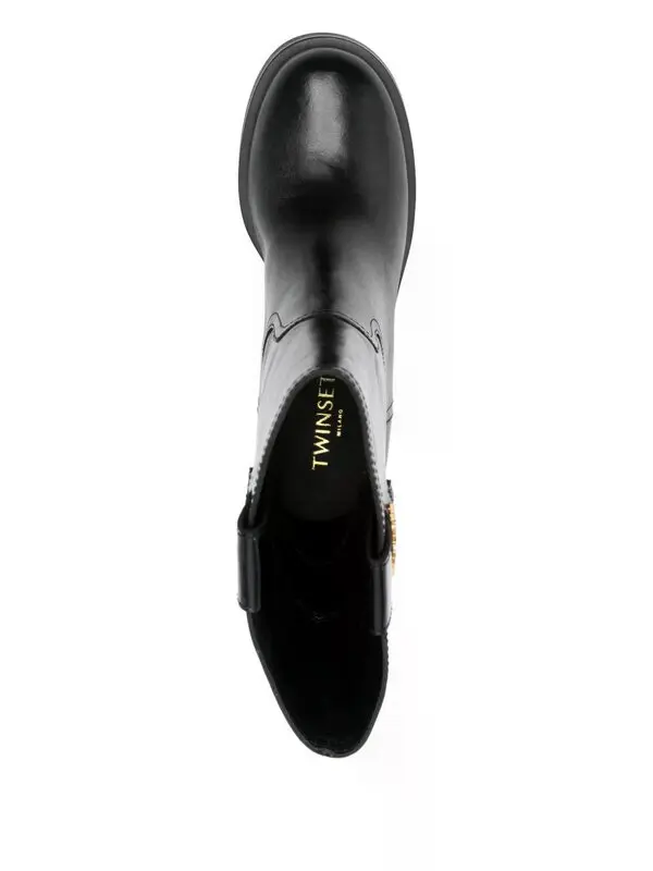 TWINSET 70mm Block-heel Ankle Boots