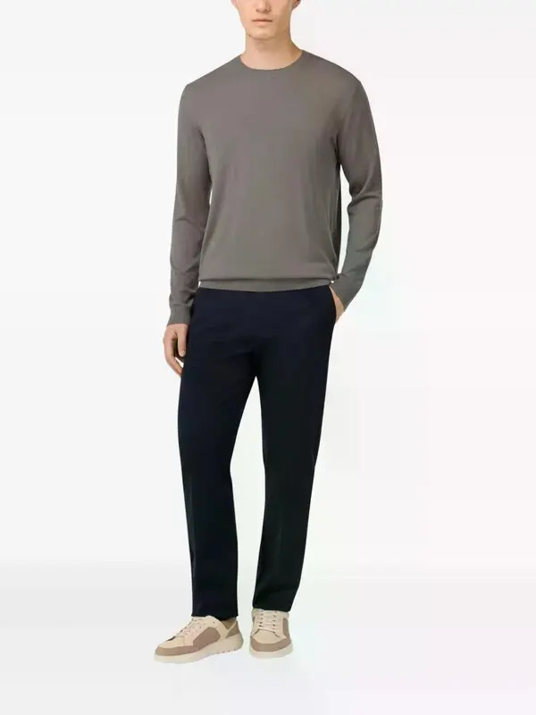 Boggi Milano Crew-neck Sweater - Grey