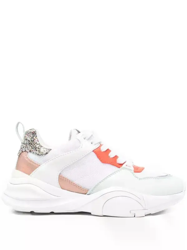 Guess Glitter Panelled Chunky Sneakers