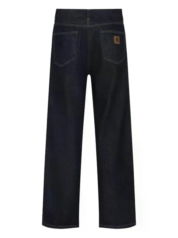 Carhartt Work In Progress Logo-patch Denim Jeans