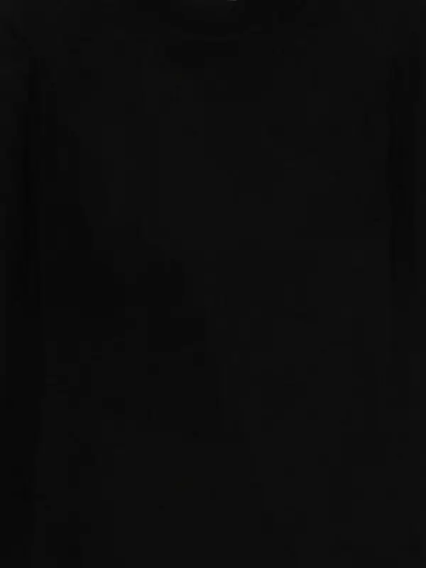 P.a.r.o.s.h Round-neck Midi Dress - Black