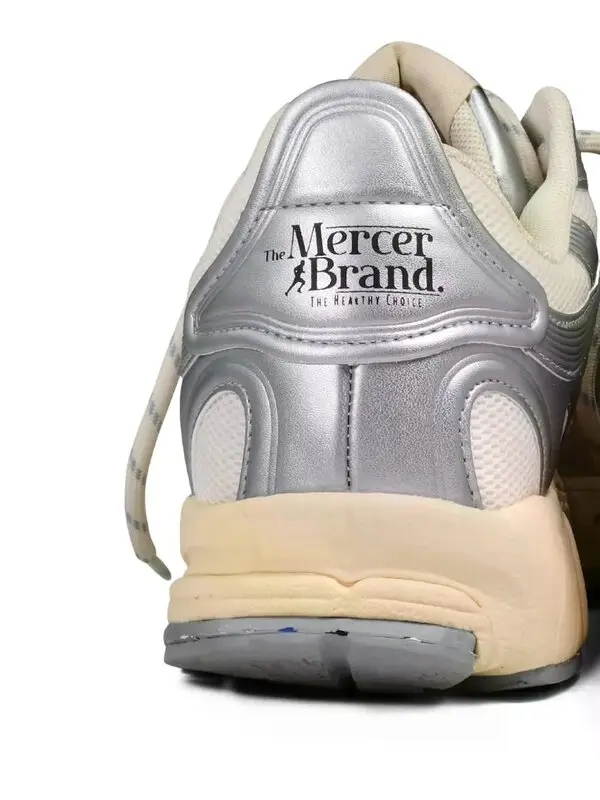 THE MERCER BRAND Metallic Leather Sneakers
