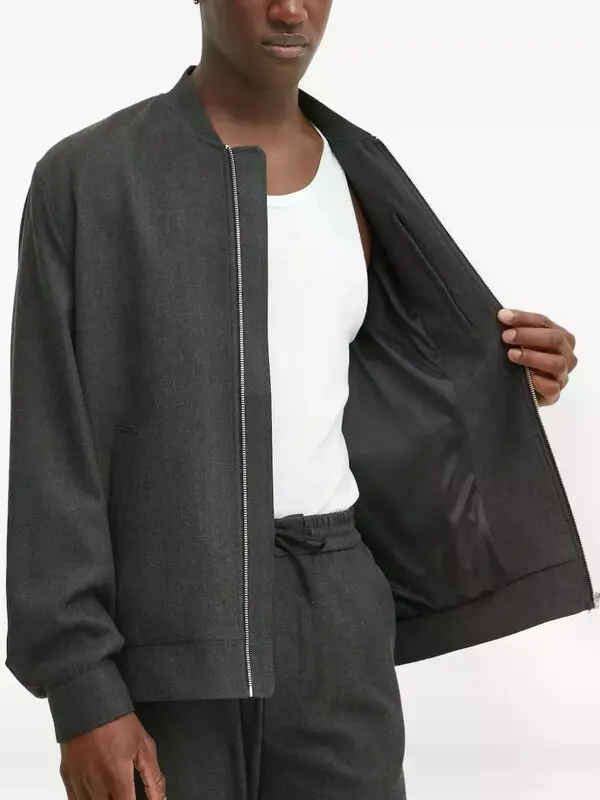 LES DEUX Zip-up Bomber Jacket