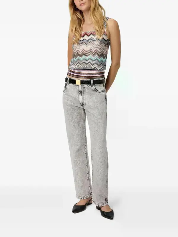 Missoni Zigzag-pattern Sleeveless Top