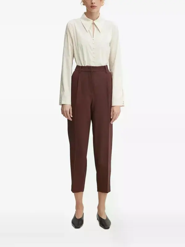 BRUUNS BAZAAR Embellished Wide-cuff Shirt