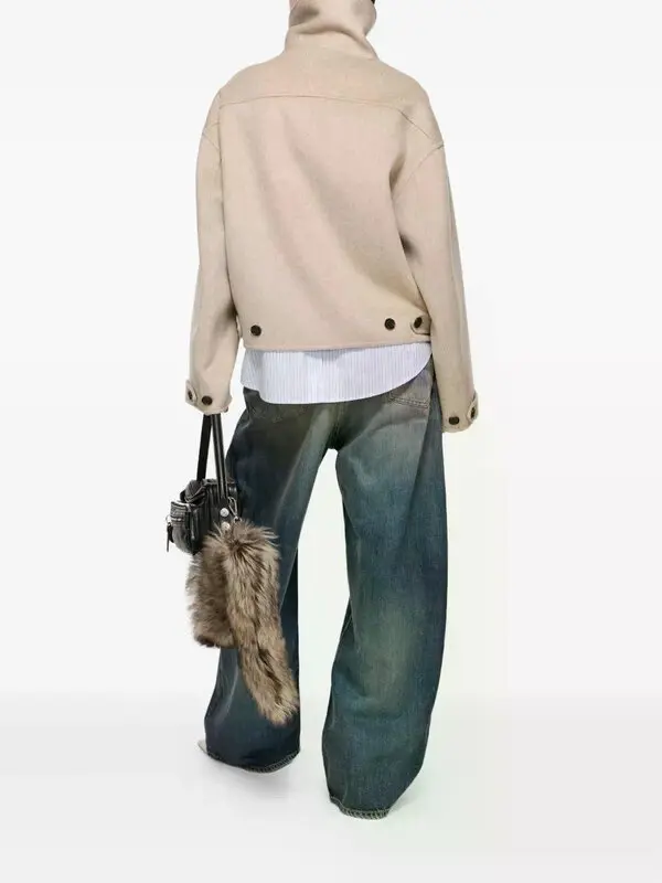 Acne Studios Cropped High-neck Jacket