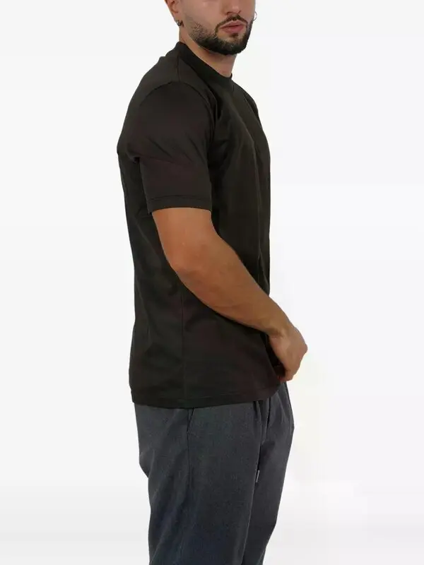YES LONDON Crew-neck Short-sleeve T-shirt - Black