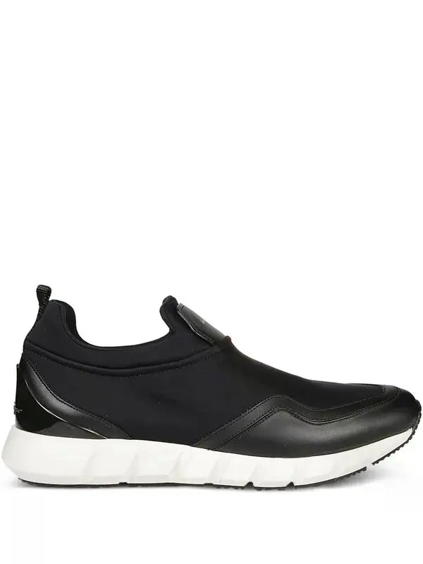 FERRAGAMO Leather Slip-on Sneakers