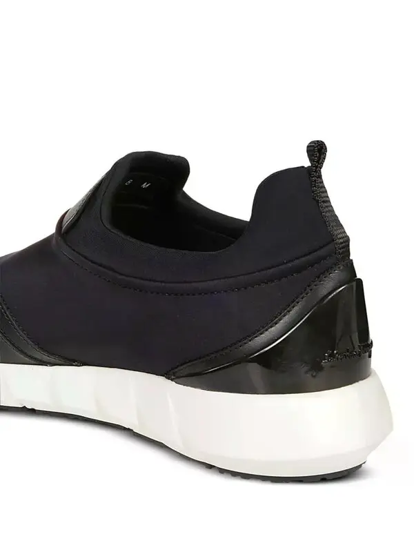 FERRAGAMO Leather Slip-on Sneakers