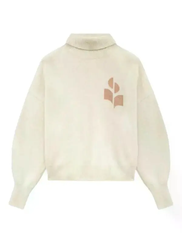 Isabel Marant Logo-embroidered Turtleneck Sweater