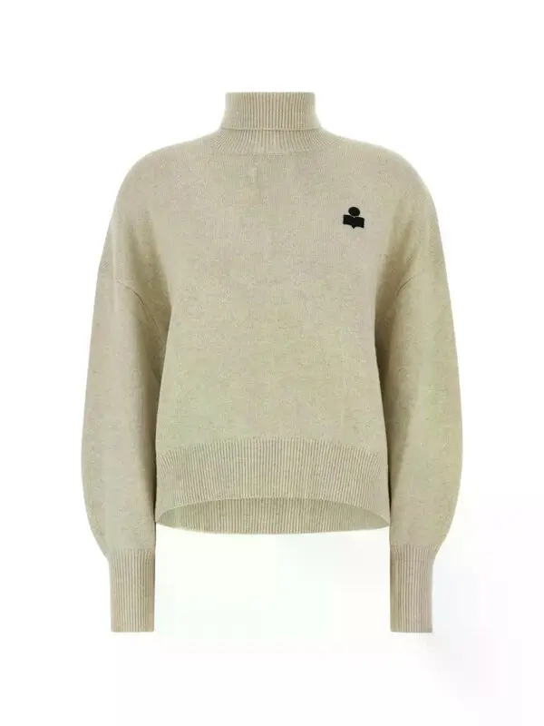 Isabel Marant Étoile Logo-embroidered Turtleneck Sweater