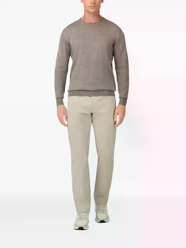 Boggi Milano Crew-neck Sweater - Neutrals