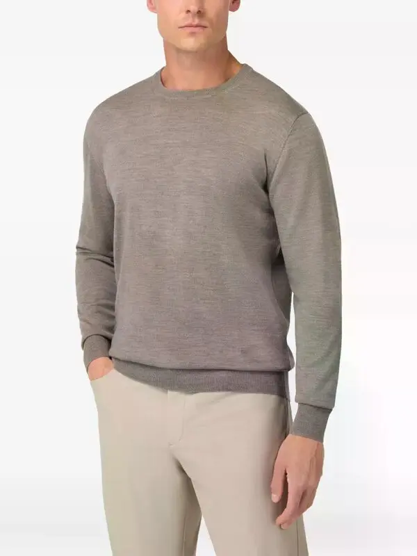 Boggi Milano Crew-neck Sweater - Neutrals