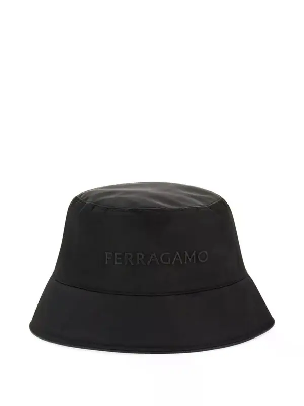 FERRAGAMO Embroidered-logo Bucket Hat