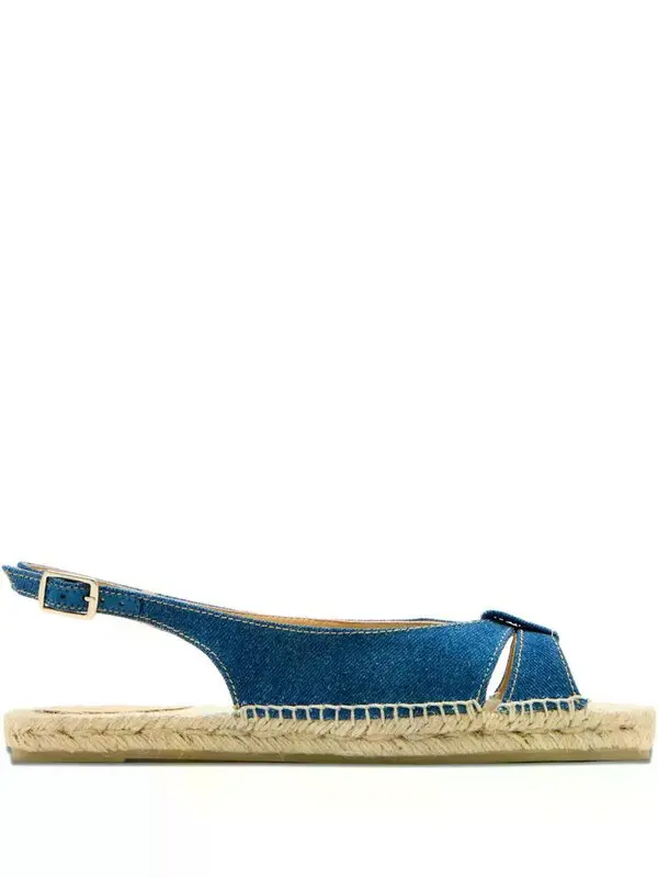 CastaÑer Slingback Denim Espadrilles