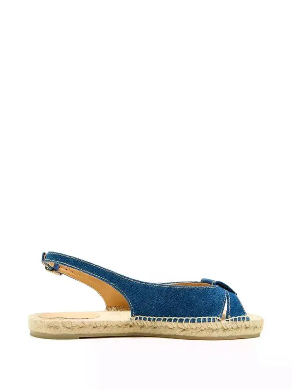 CastaÑer Slingback Denim Espadrilles