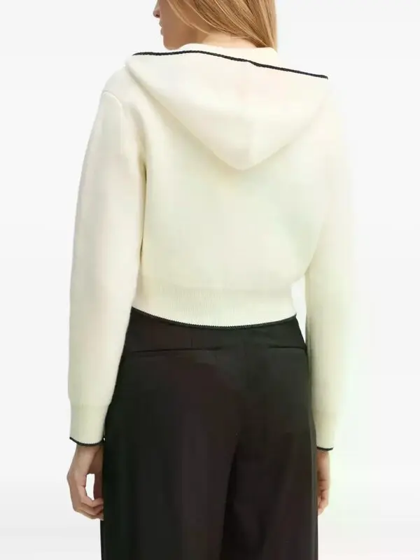 Theory Piped Trim Cardigan