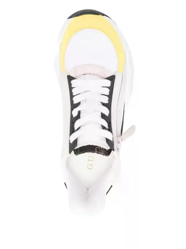 Guess Zip-detail Panelled Sneakers