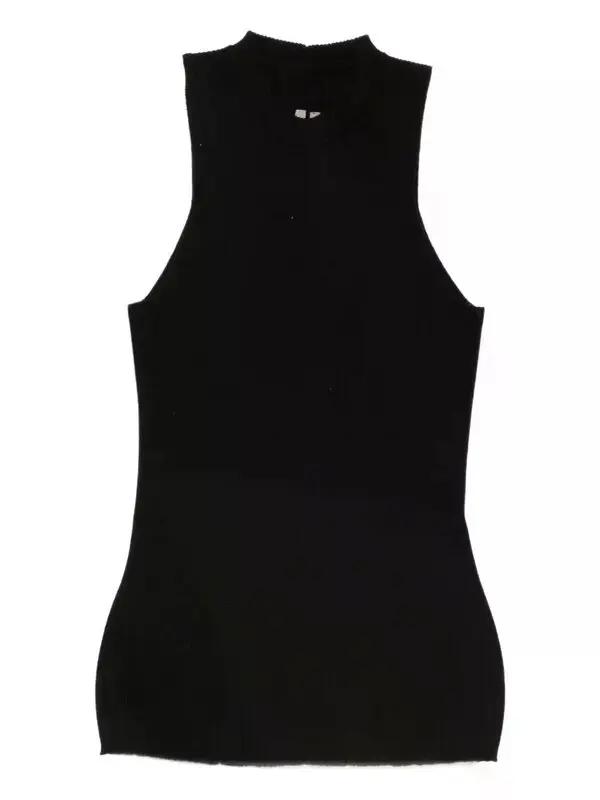 Rick Owens Ribbed High-neck Top