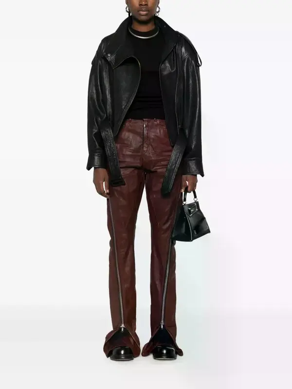 Rick Owens Ribbed High-neck Top