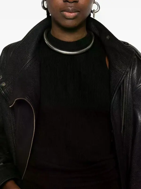 Rick Owens Ribbed High-neck Top
