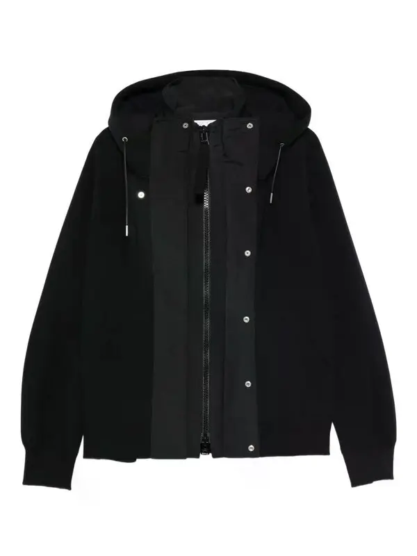Sacai Zip-front Hooded Jacket