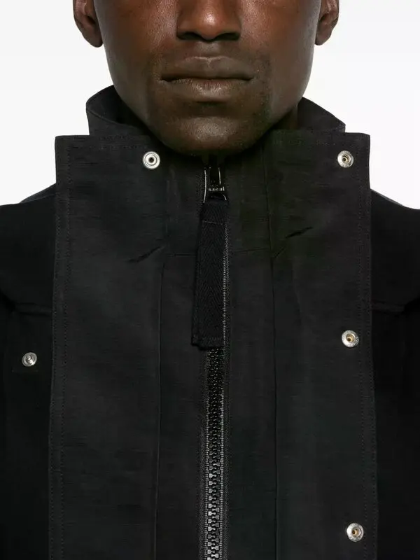 Sacai Zip-front Hooded Jacket