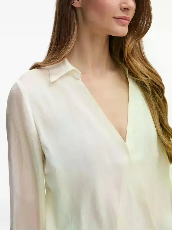 PEDRO DEL HIERRO Sheer Blouse