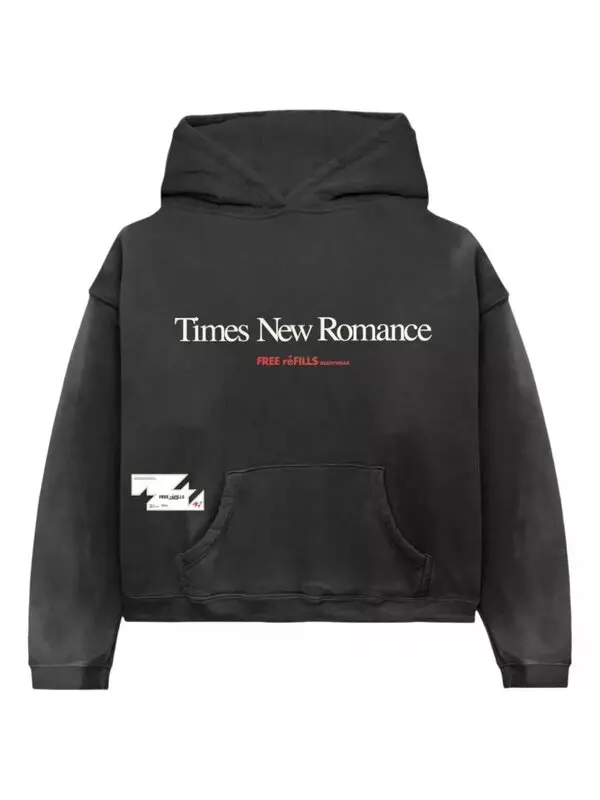 FREE REFILLS Romance Print Hoodie