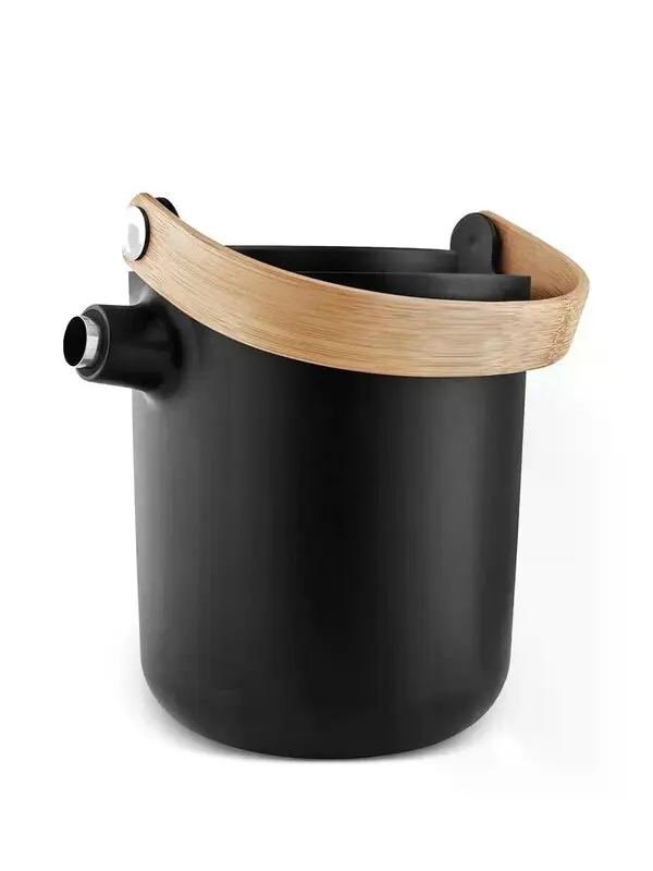 EVA SOLO Bamboo-handle Teapot - Black