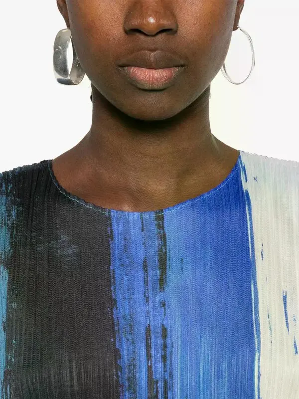 Issey Miyake Jump Pleated Midi Dress