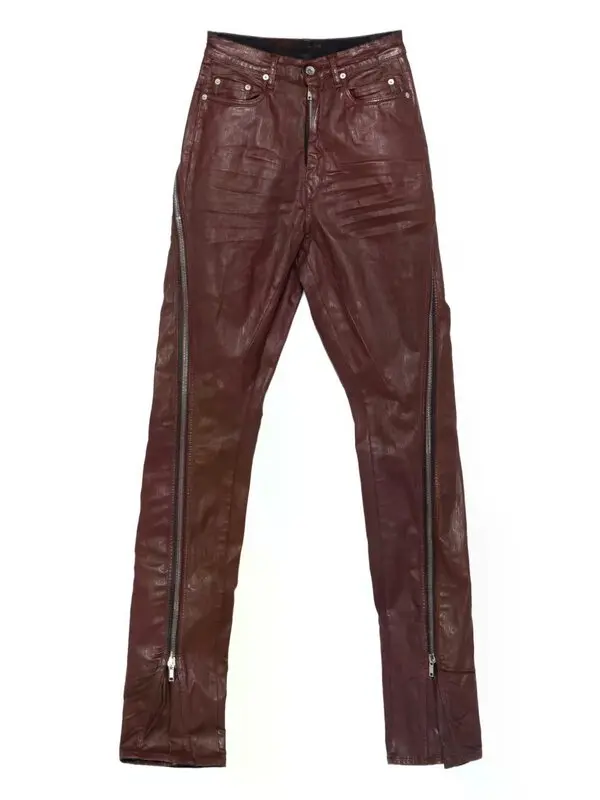 Rick Owens Bolan Banana Jeans - Red