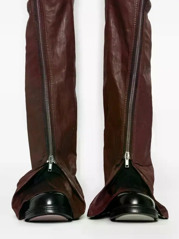 Rick Owens Bolan Banana Jeans - Red