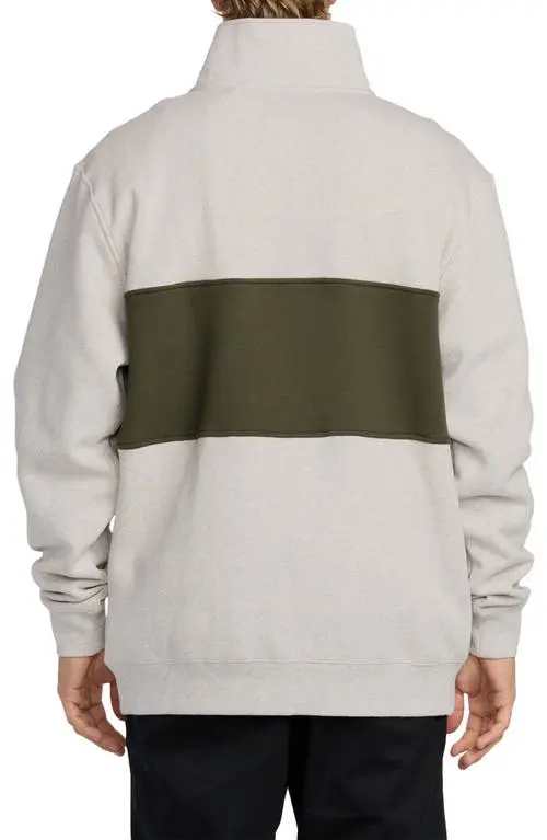 BILLABONG Half Zip Fleece Sweatshirt