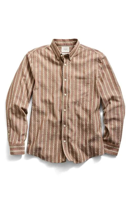 Billy Reid Dobby Stripe Button-down Shirt