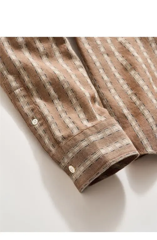 Billy Reid Dobby Stripe Button-down Shirt
