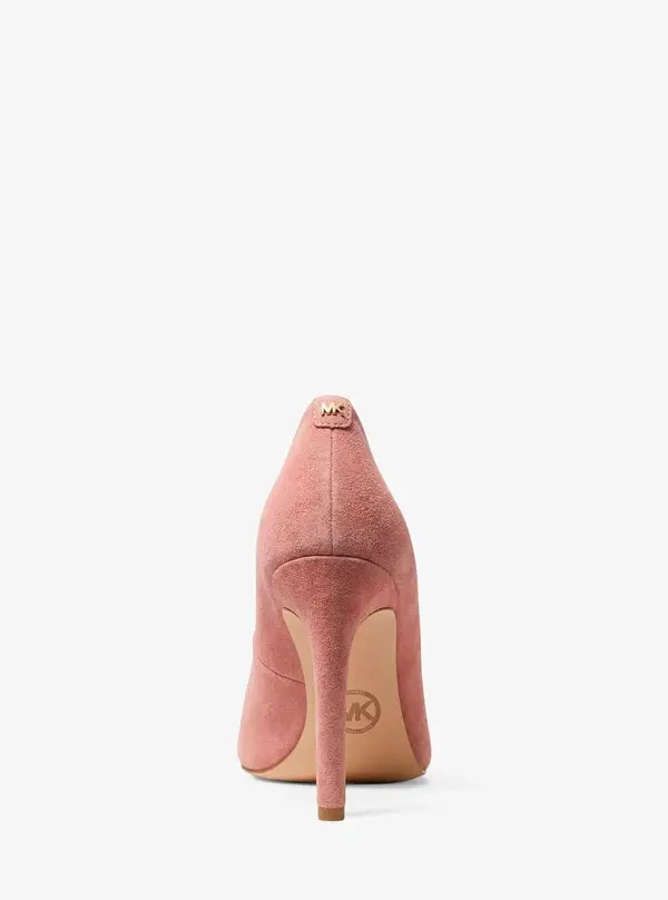 Michael Kors Amara Suede Stiletto Pumps - Pink